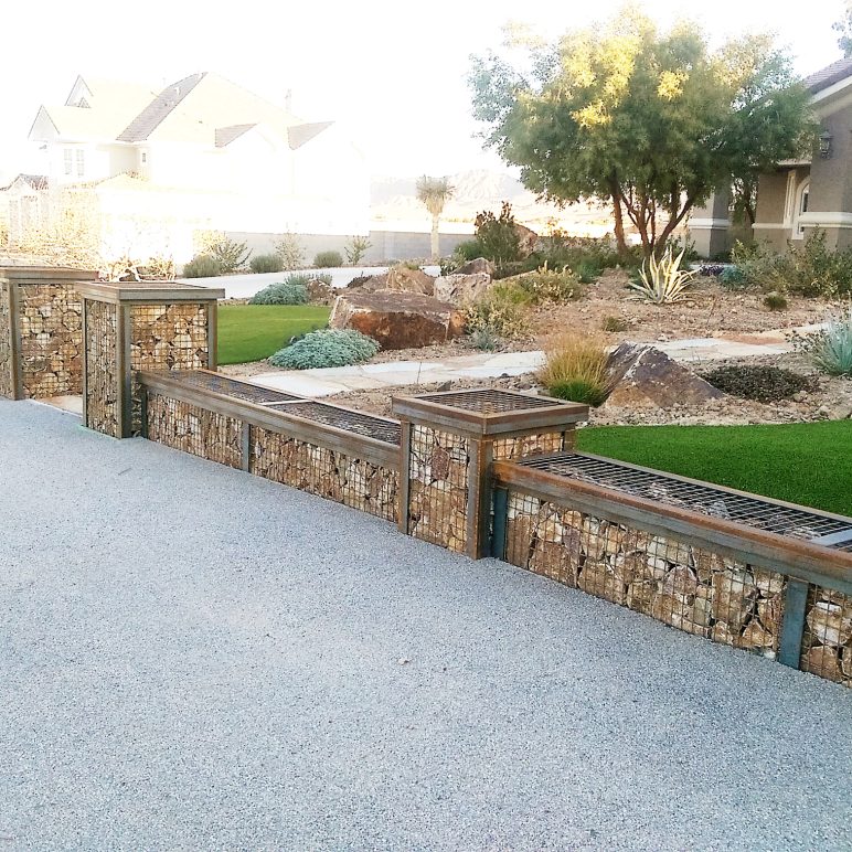 Gabion Walls - Pathmark Fabrication