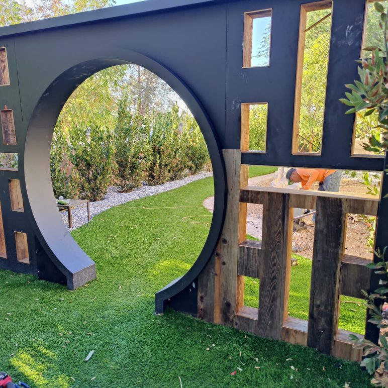 Metal Landscape Elements - Pathmark Fabrication